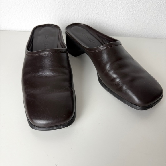 Cole Haan | Shoes | Cole Haan City Rare Y2k Square Toe Mule Clog 7 Dark ...